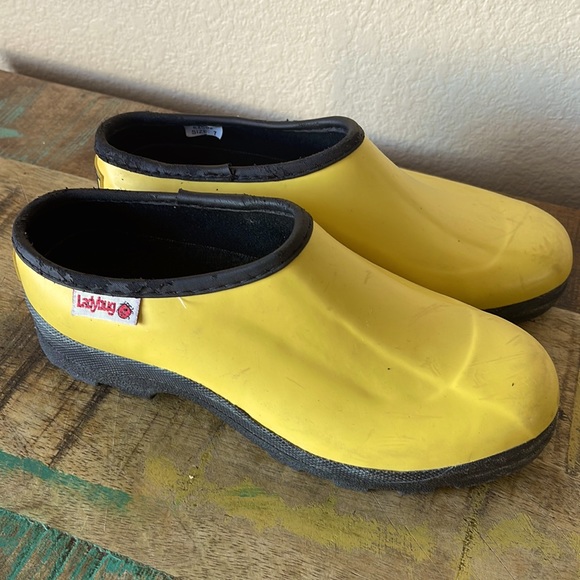 Ranger | Shoes | Ranger Rick Garden Clogs Easy To Find Ladybug | Poshmark